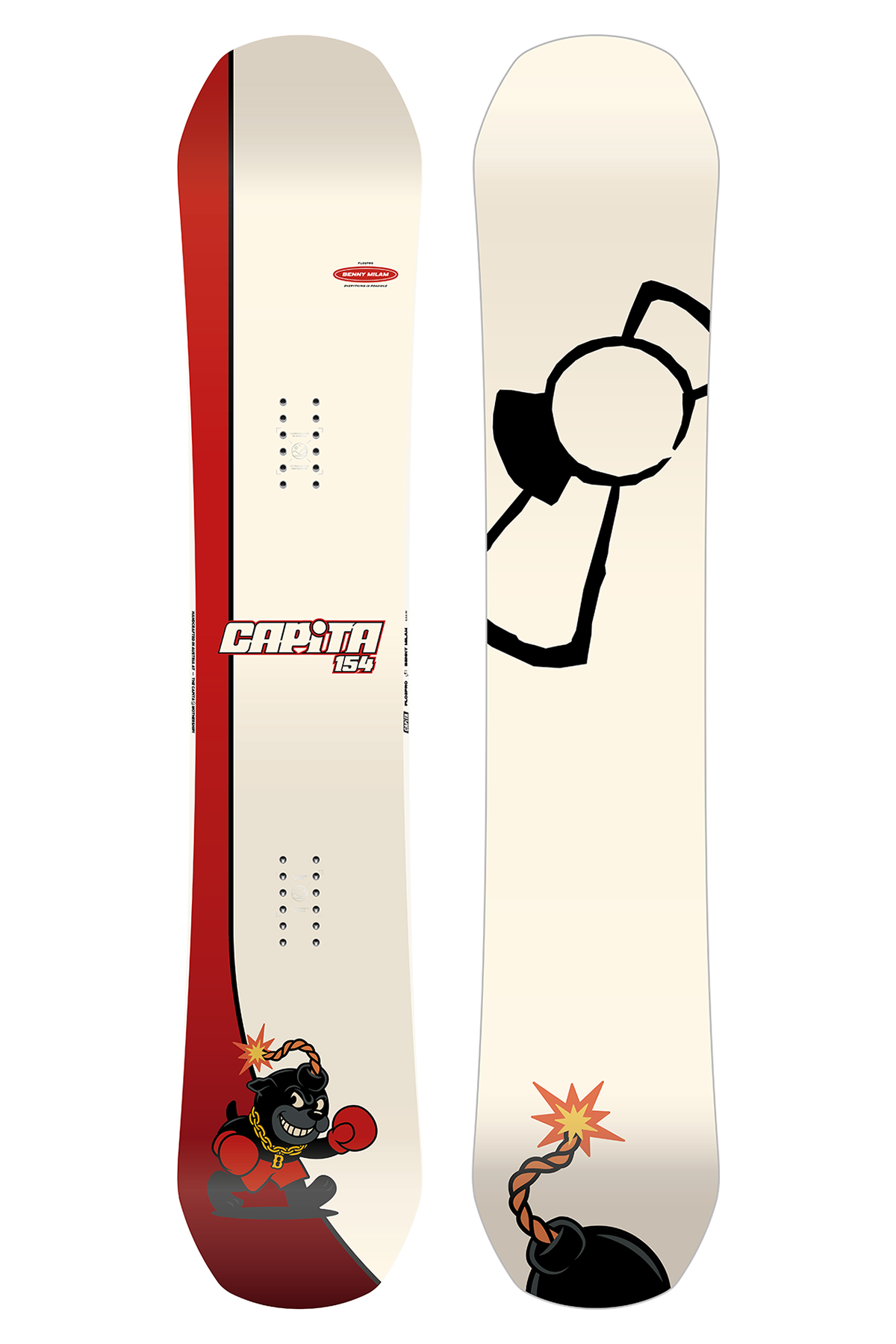 D.O.A. 154 Benny Milam LTD CAPITA Snowboards | EU